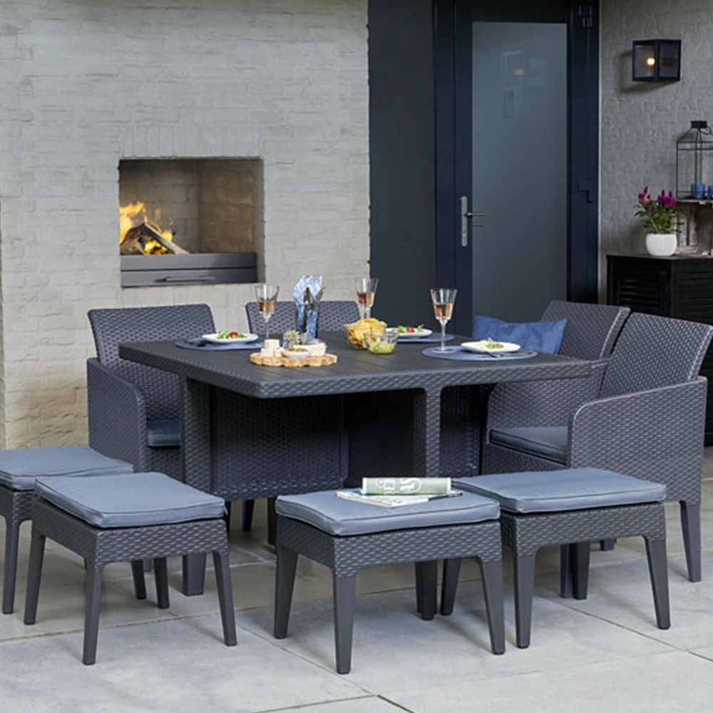 Keter Santiago 9 Piece Set | Wilko