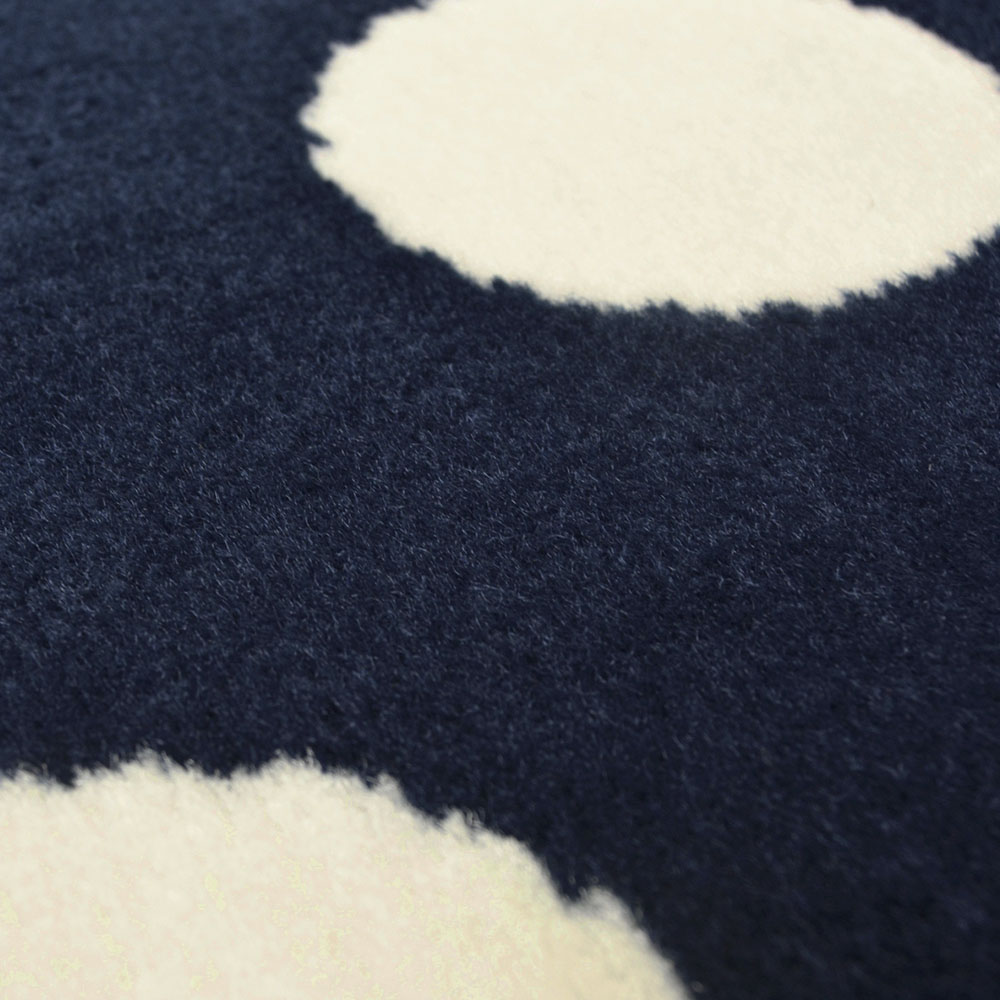 Homemaker Maestro Spot Navy Rug 160 x 230cm | Wilko