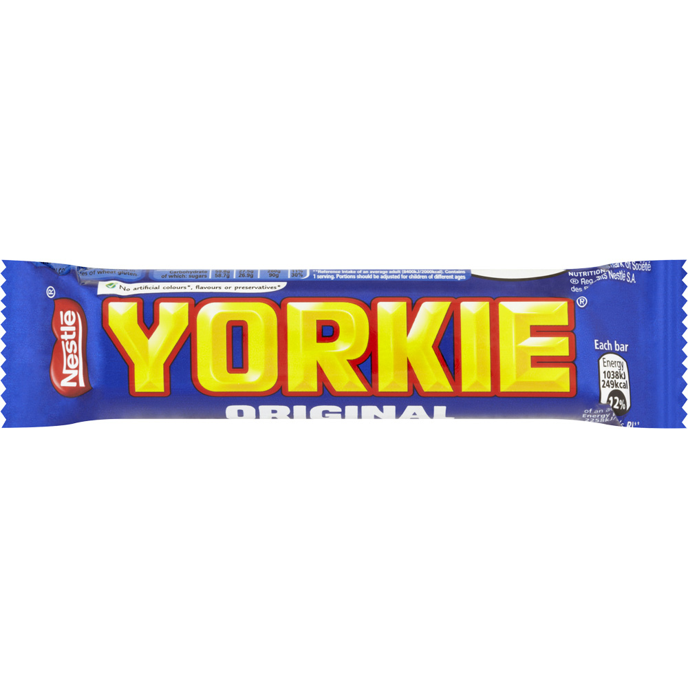 Nestle Yorkie Milk Chocolate Bar 46g | Wilko