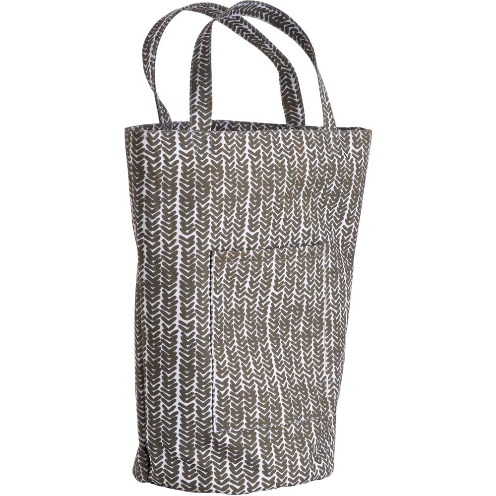 Wilko Chunky Green Patterned Garden Bag | Wilko