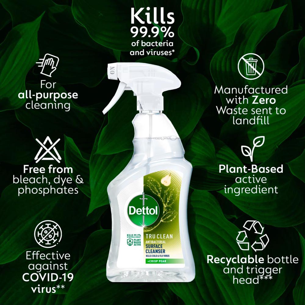 Dettol Tru Clean Antibacterial Surface Cleaner | Wilko