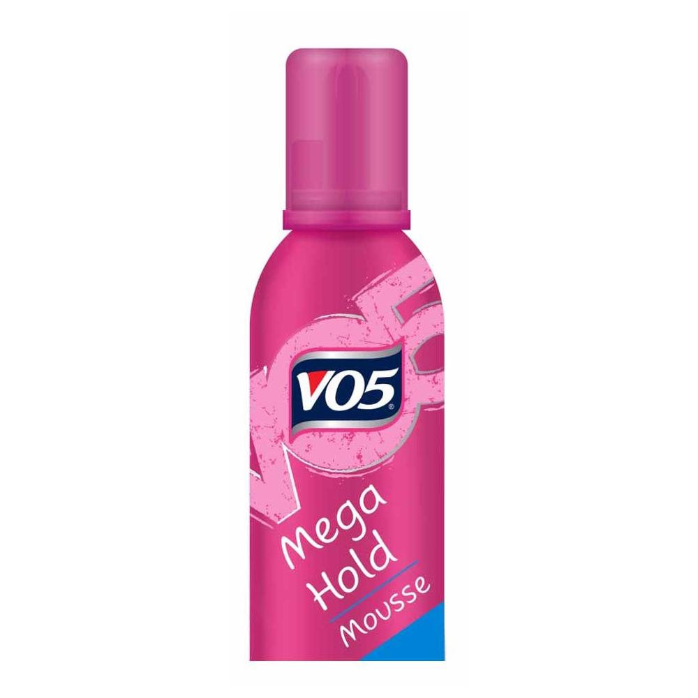VO5 Mega Hold Styling Mousse Case of 6 x 200ml | Wilko