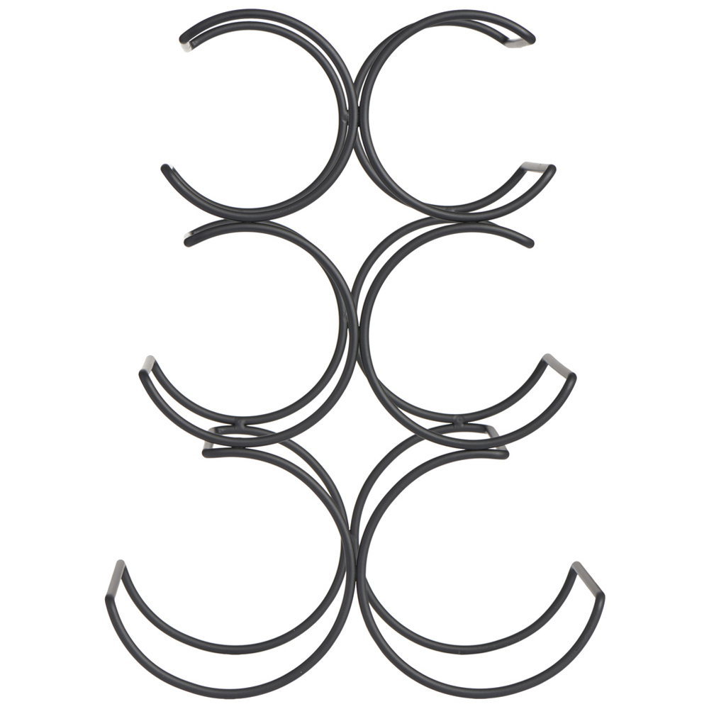 Wilko Black Wire Wine Rack | Wilko