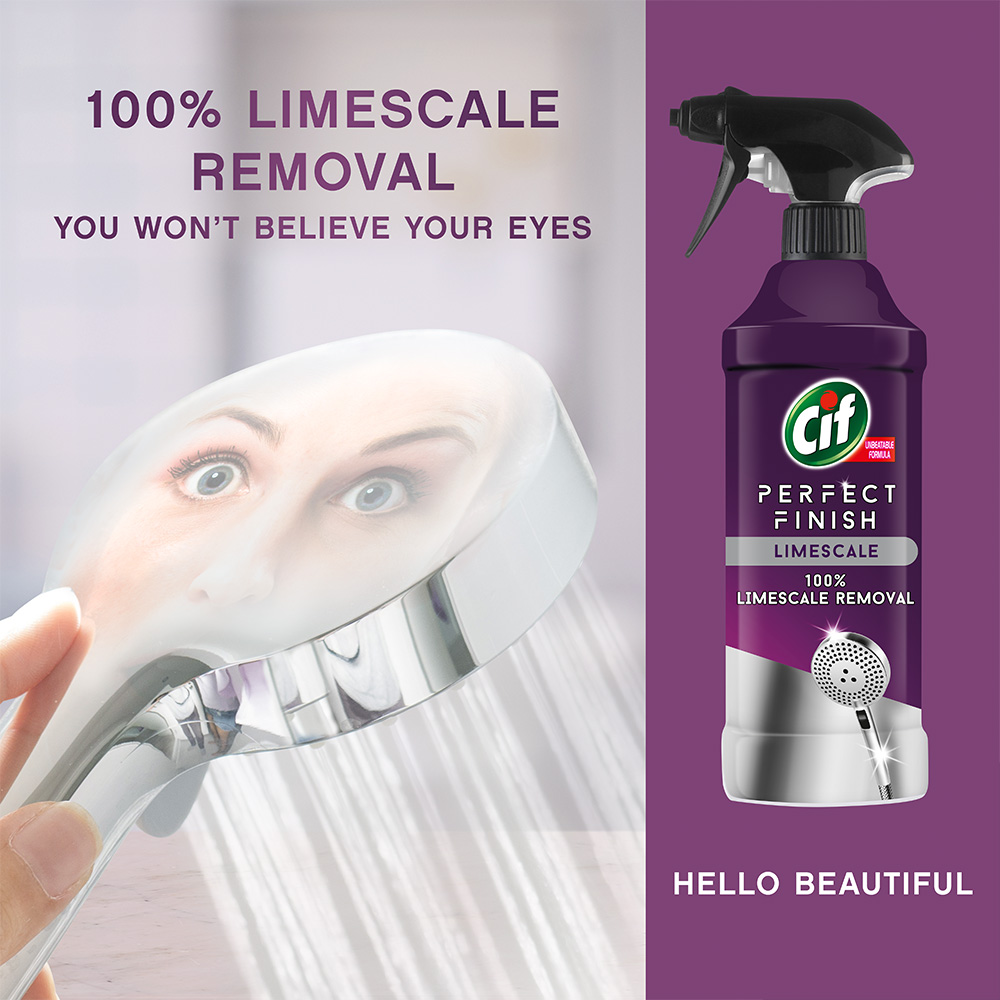 Cif Perfect Finish Limescale Spray 435ml | Wilko