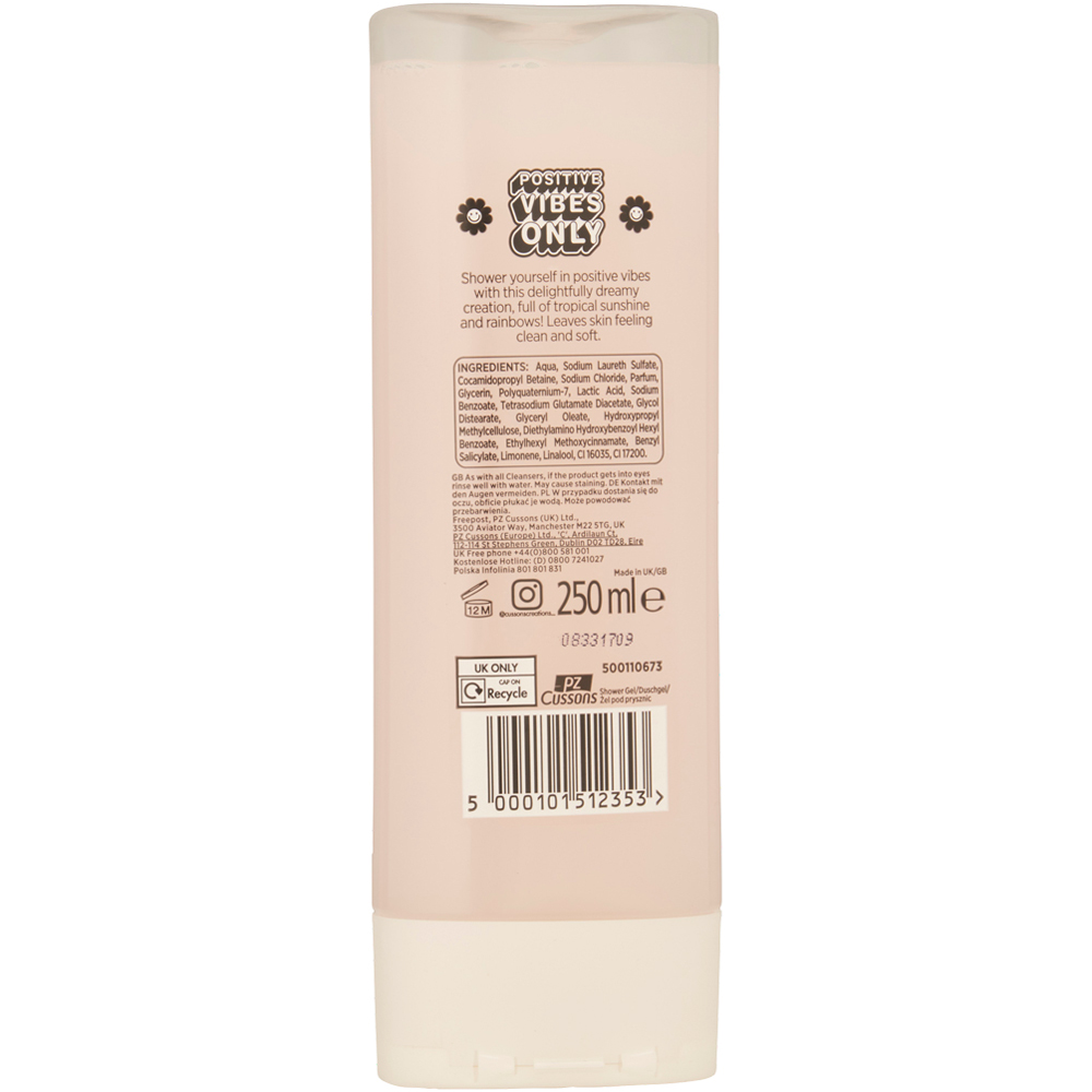 Cussons Creations Positive Vibes Shower Gel 250ml Wilko