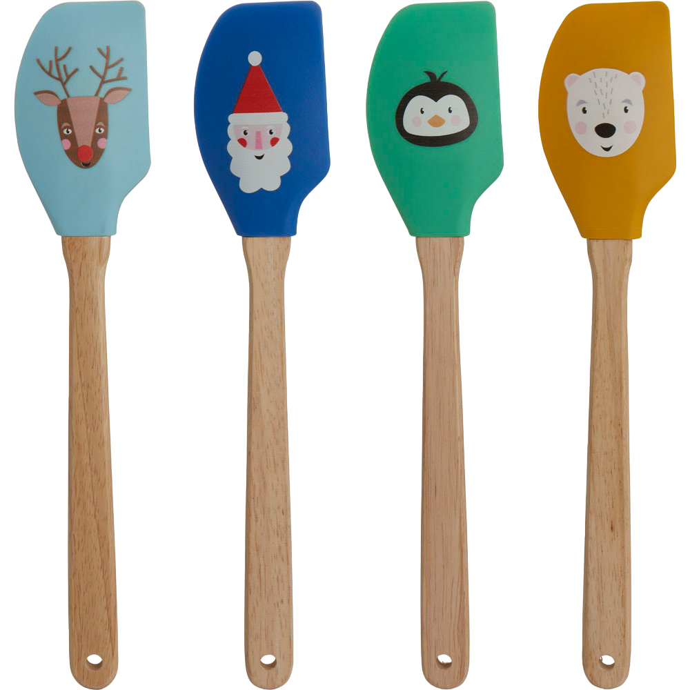Single Festive Friends Spatula in Assorted styles | Wilko