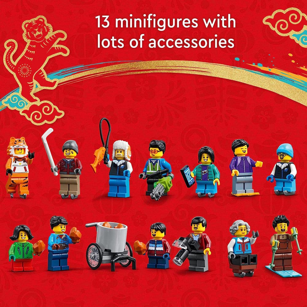 LEGO 80109 Lunar New Year Ice Festival Building Set | Wilko