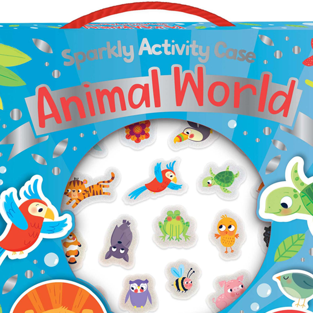 Bookoli Animal World Sparkly Activity Case | Wilko