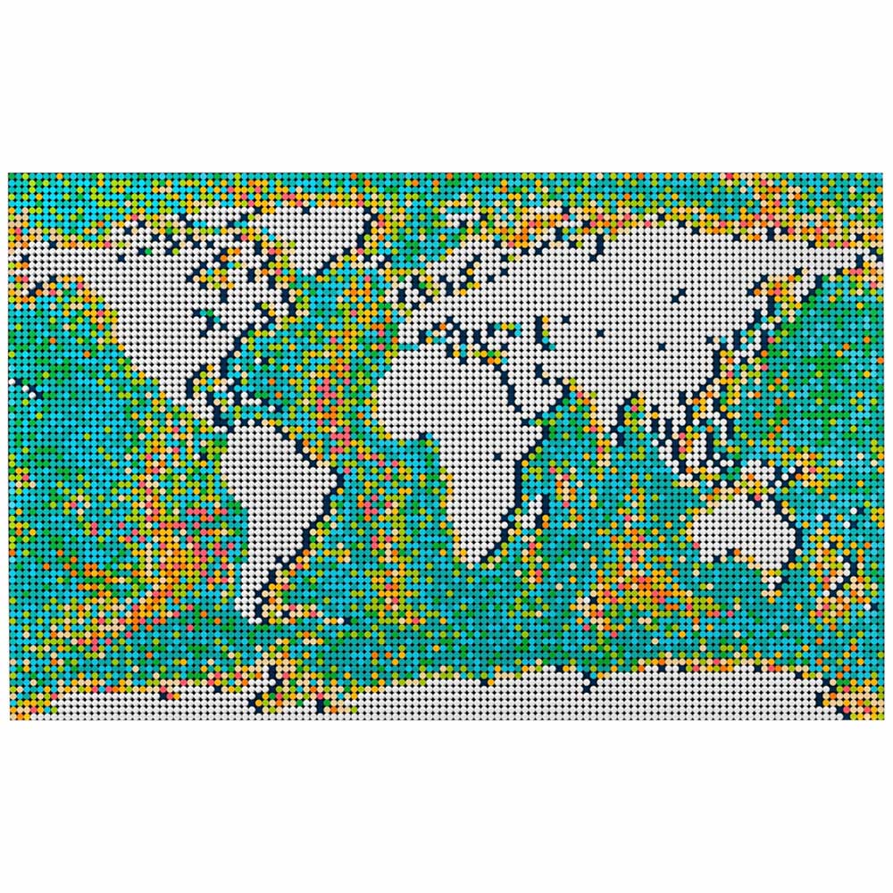 LEGO Art World Map Wilko lego-art-world-map-wilko