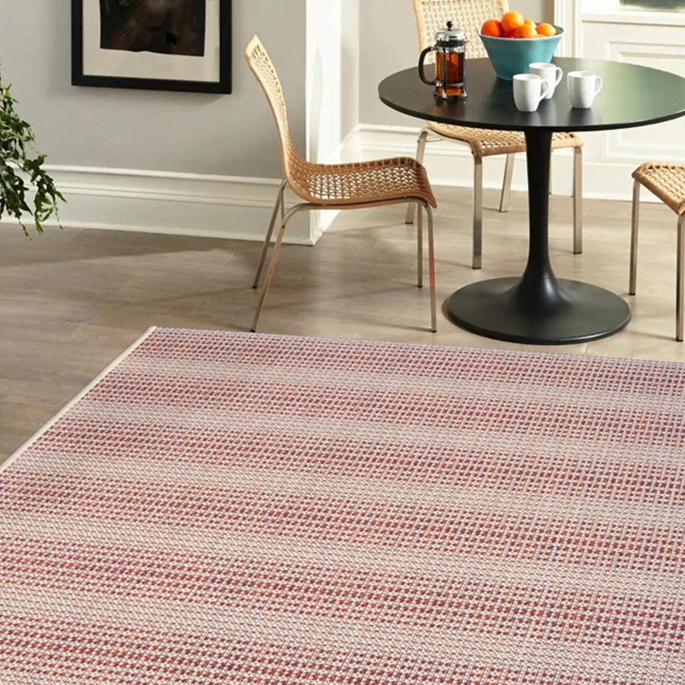 Homemaker Ocean Terracotta Rug 100 x 150cm | Wilko