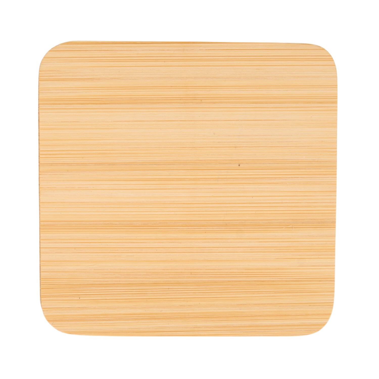 Pack of 4 Bamboo Coasters Natural | Wilko