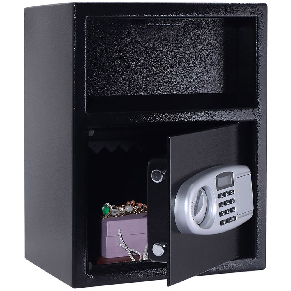 Costway Electronic Safe Box with 2 Manual Override Keys | Wilko