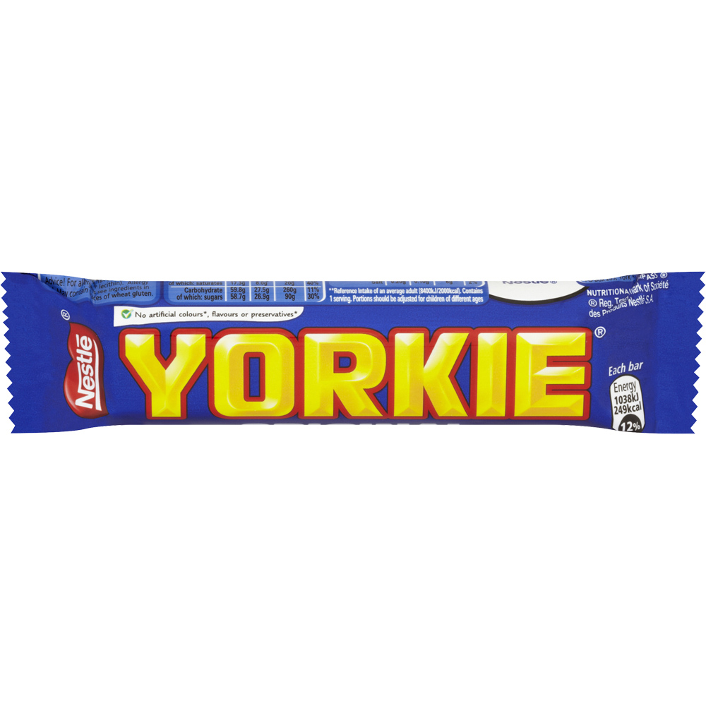 Nestle Yorkie Milk Chocolate Bar 46g | Wilko