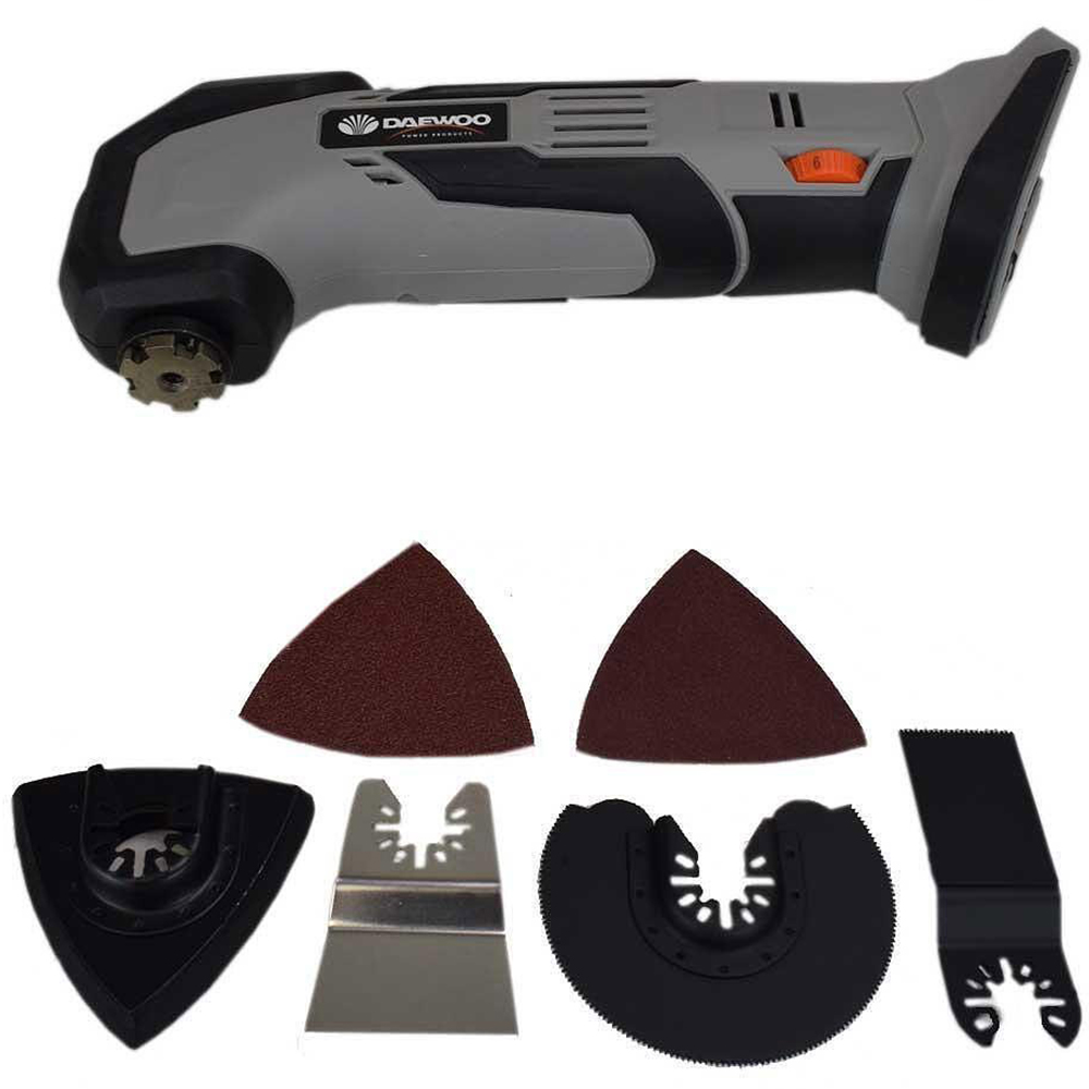 Daewoo U-Force 18V Cordless Multi Tool with 2.0Ah Battery Charger 50 Piece Drill Bit Set | Wilko