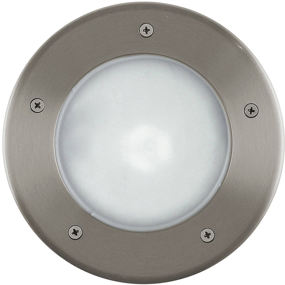 Eglo Riga 3 Stainless Steel Integrated LED Outdoor Recessed Ground ...
