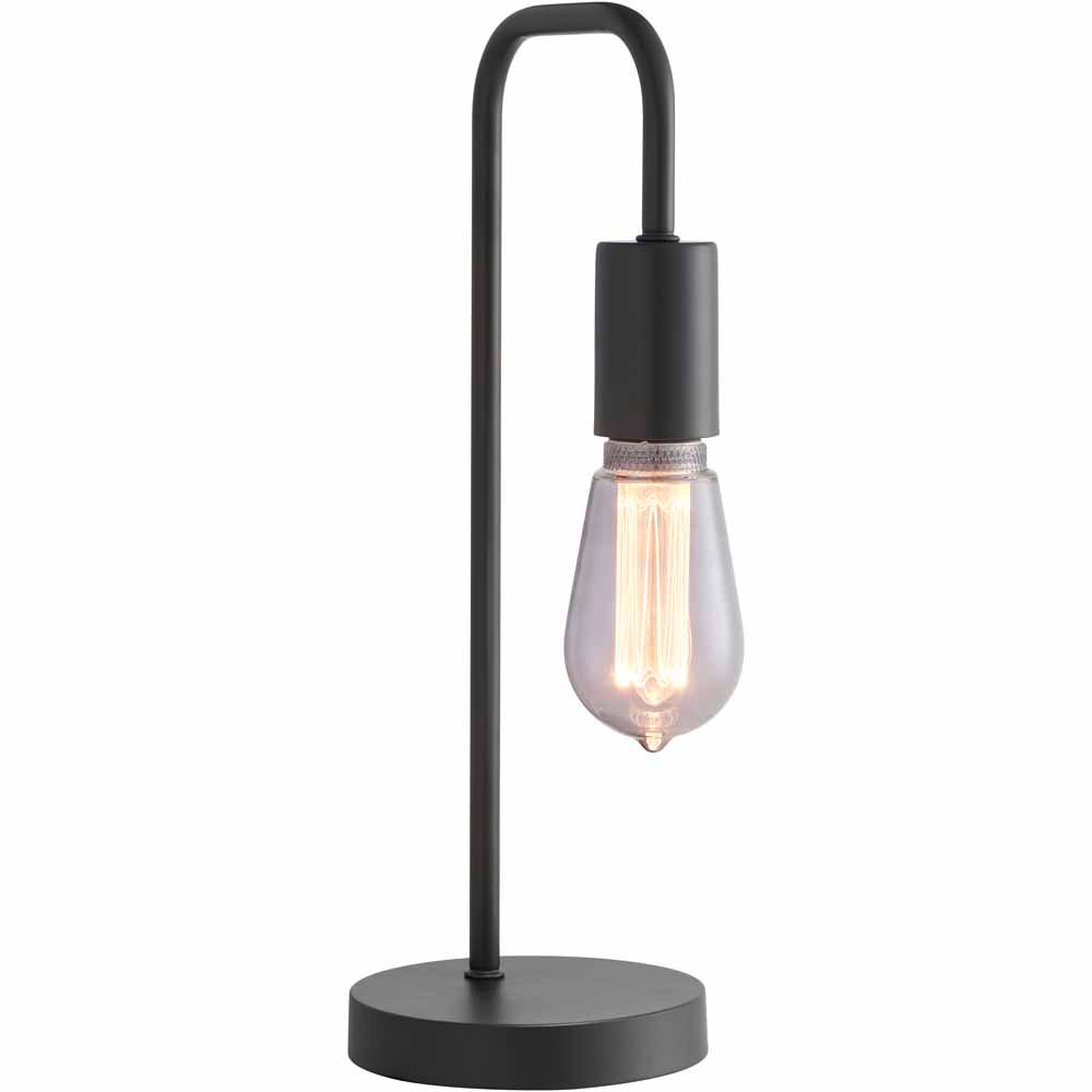 Wilko Black Angled Table Lamp | Wilko