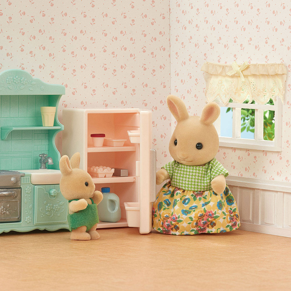 Single Sylvanian Families Rabbit And Furniture In Assorted Styles Wilko