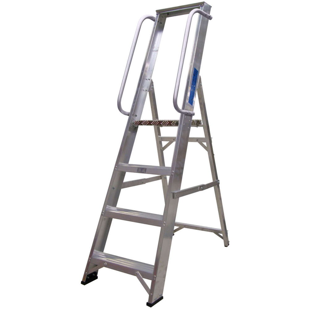 Lyte Ladders & Towers Professional 4 Tread Aluminium Platform Step ...