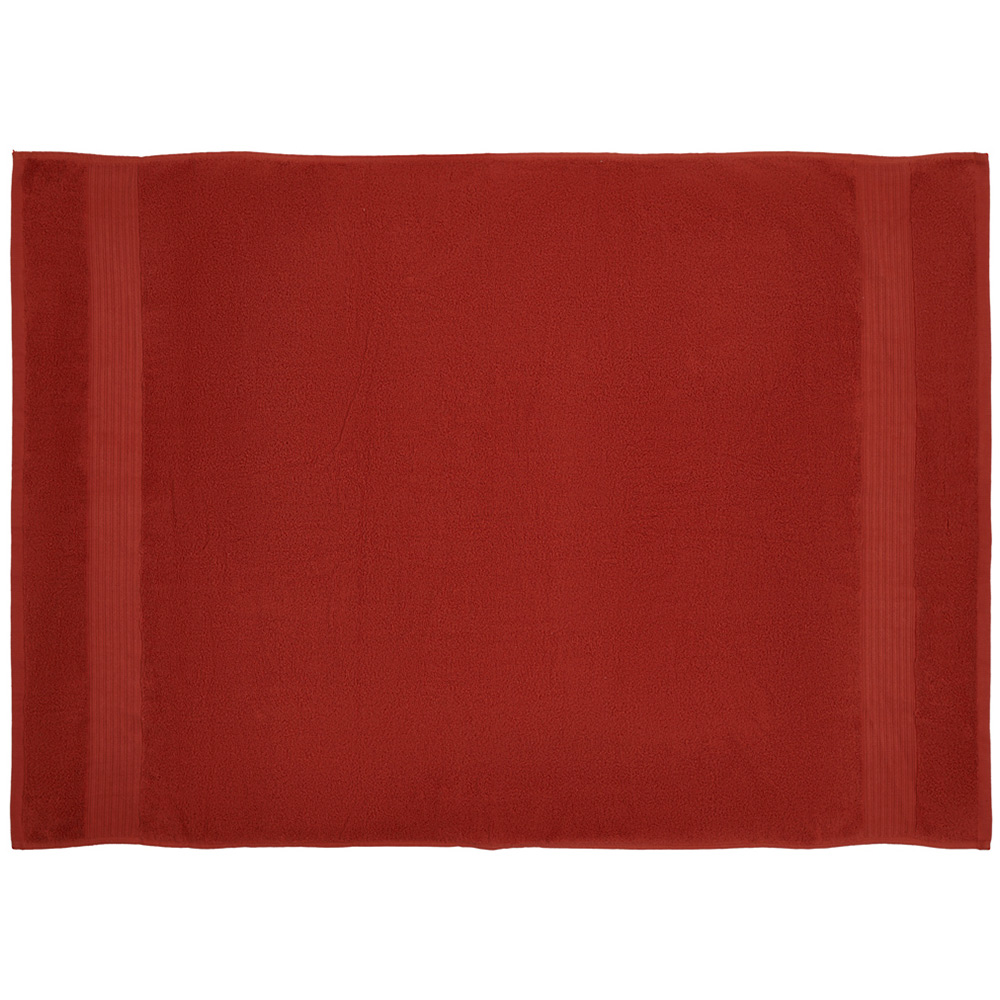 Wilko Supersoft Cotton Chilli Bath Sheet | Wilko