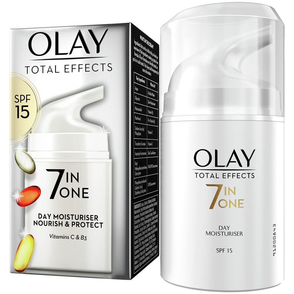 Olay Total Effect 7 in 1 Day Moisturiser 50ml | Wilko