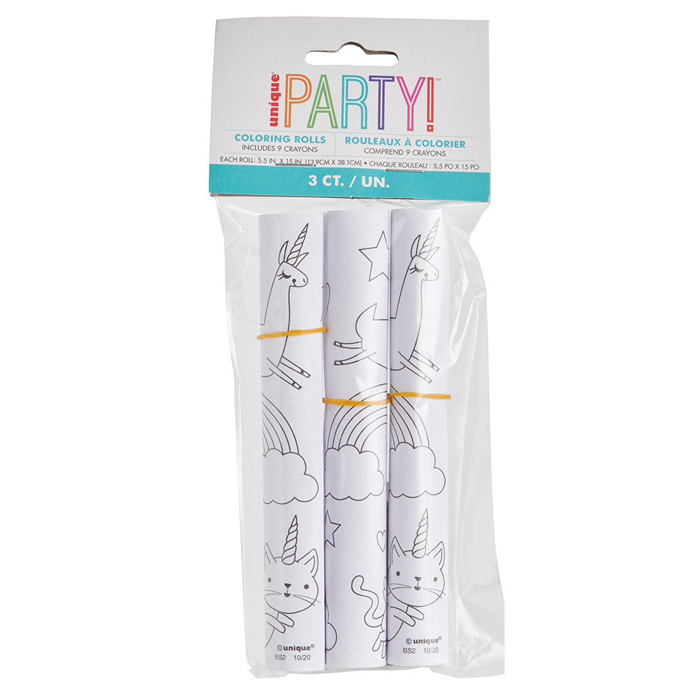 Wilko Unicorn Colouring Rolls | Wilko