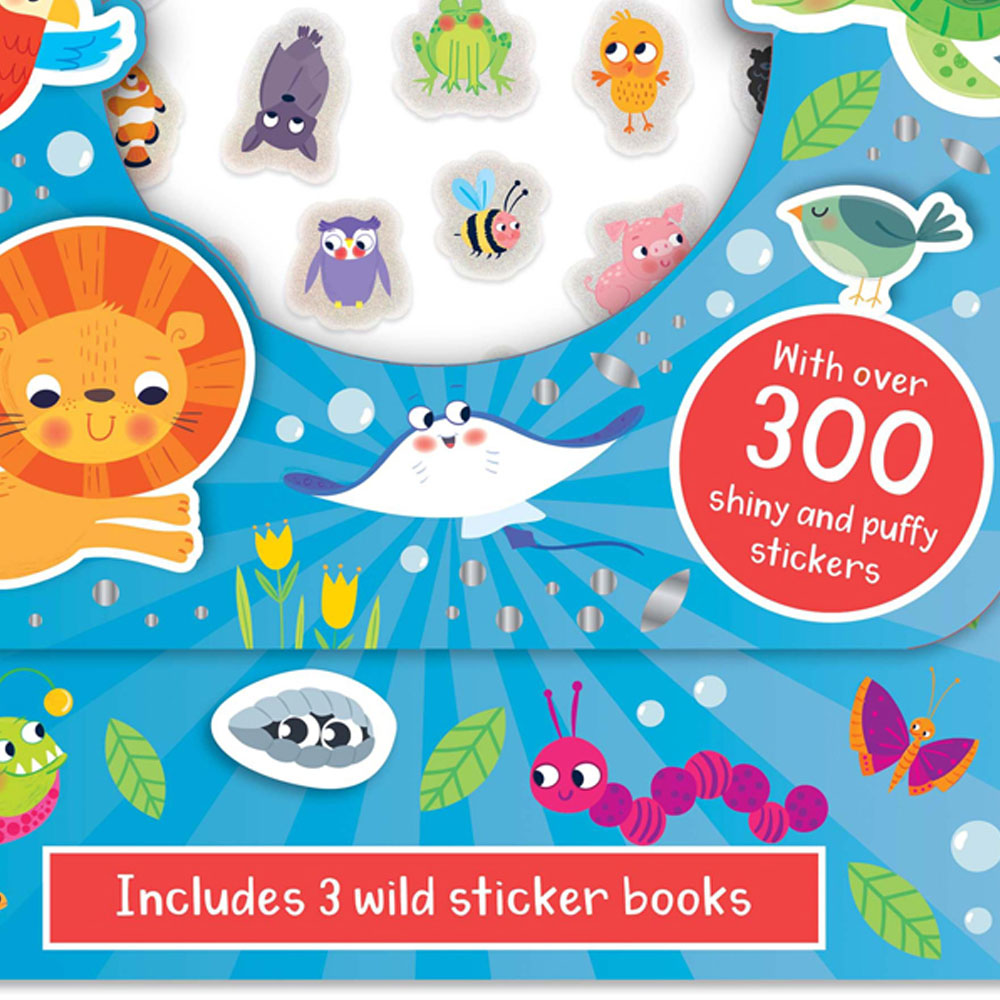 Bookoli Animal World Sparkly Activity Case | Wilko