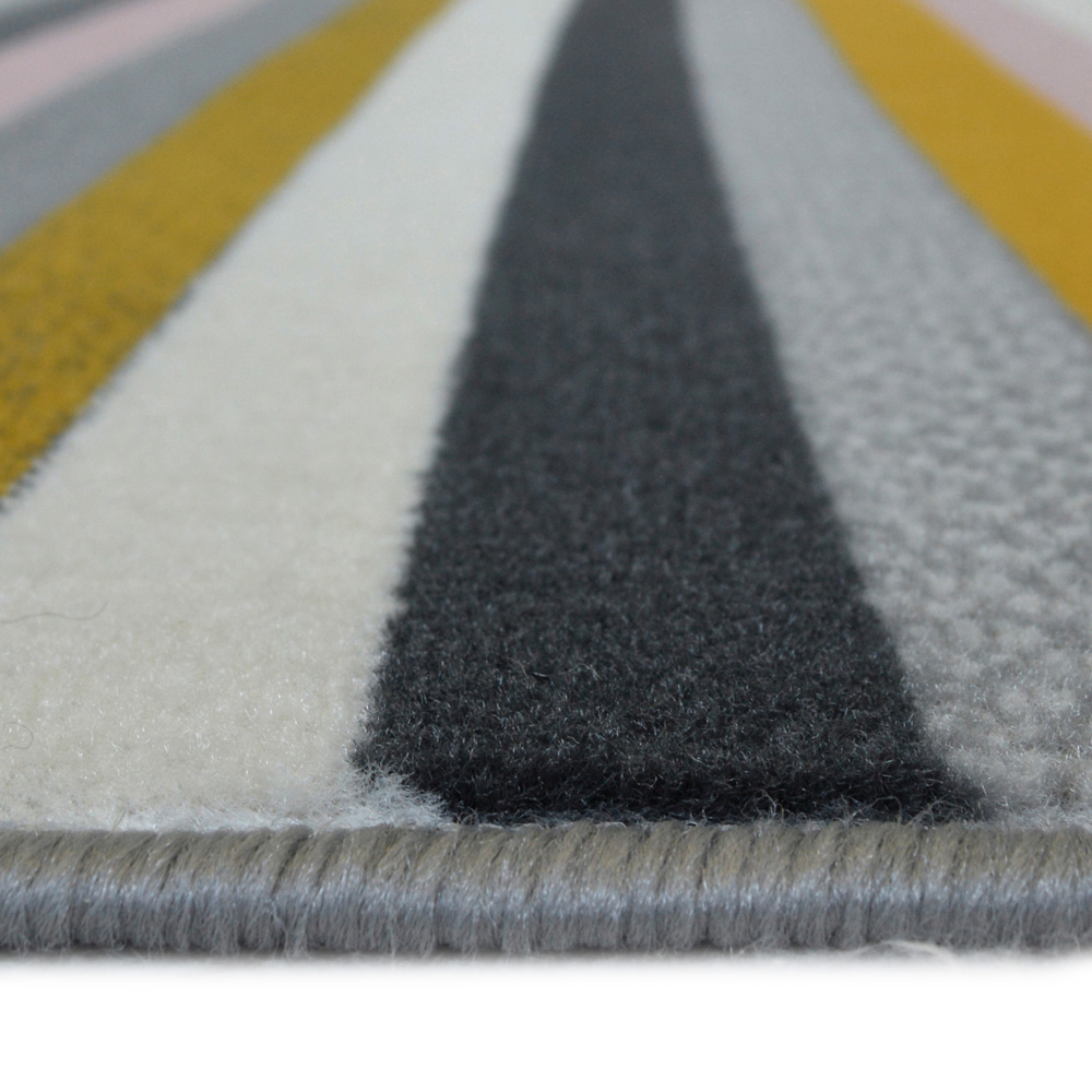 Homemaker Maestro Multicoloured Stripe Rug 160 x 230cm | Wilko