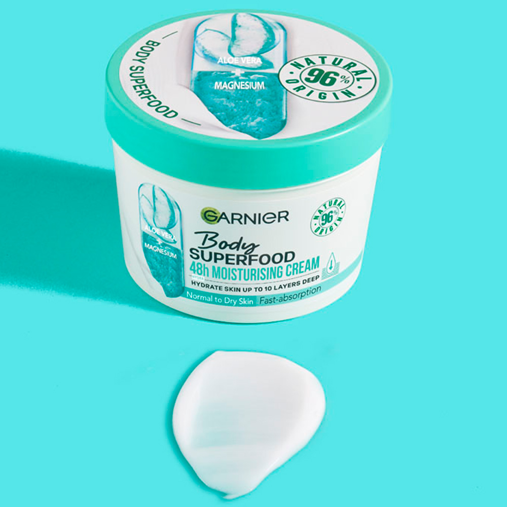 Garnier Body Superfood Moisturising and Soothing Body Cream with Aloe ...