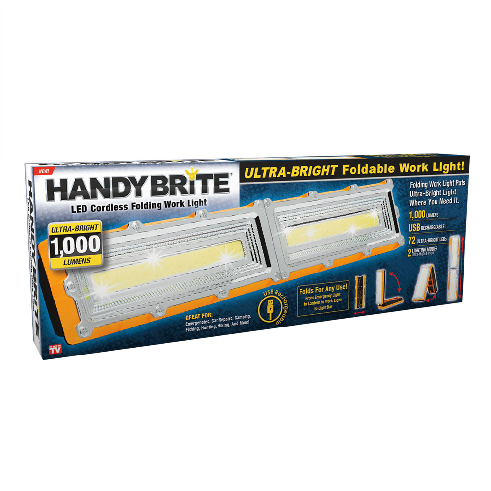 JML Handy Brite Foldable 1000 Lumens Work Light | Wilko