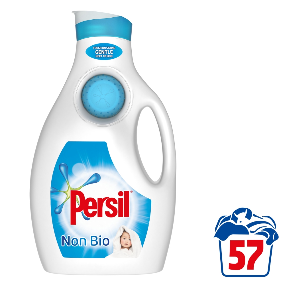 Persil Liquid Non Bio 57 Washes 1.995L | Wilko