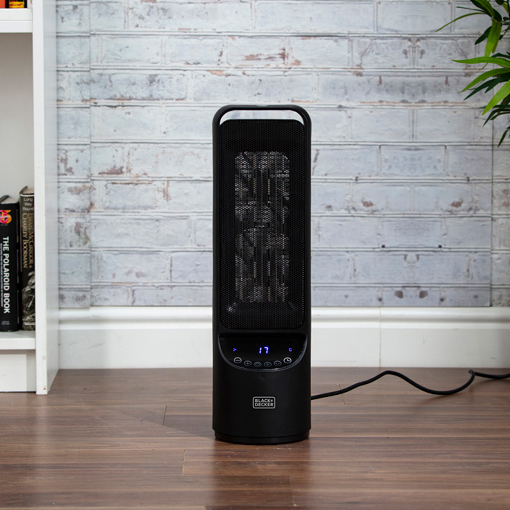 Black & Decker Ceramic Tower Fan Heater 2KW | Wilko