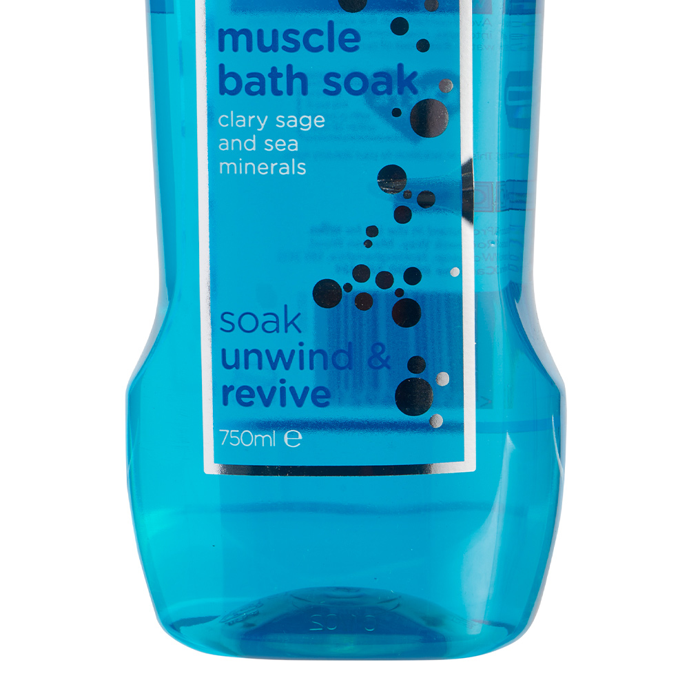 Wilko Natural Essense Muscle Soak Bath Foam 750ml | Wilko