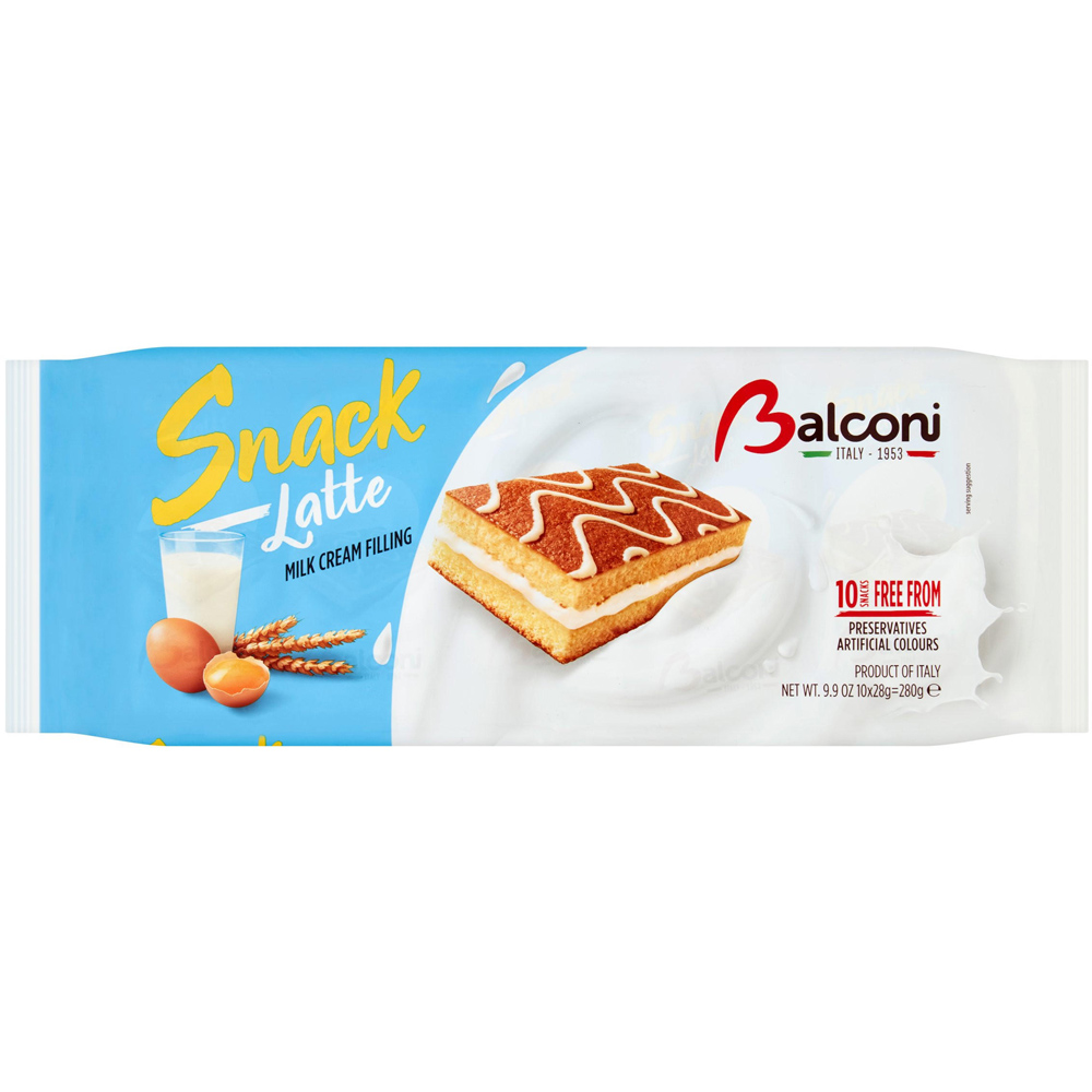 Balconi Snack Al Latte 280g | Wilko