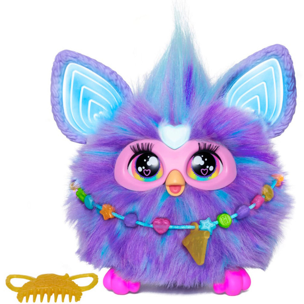 Furby Purple Interactive Plush Toy Wilko