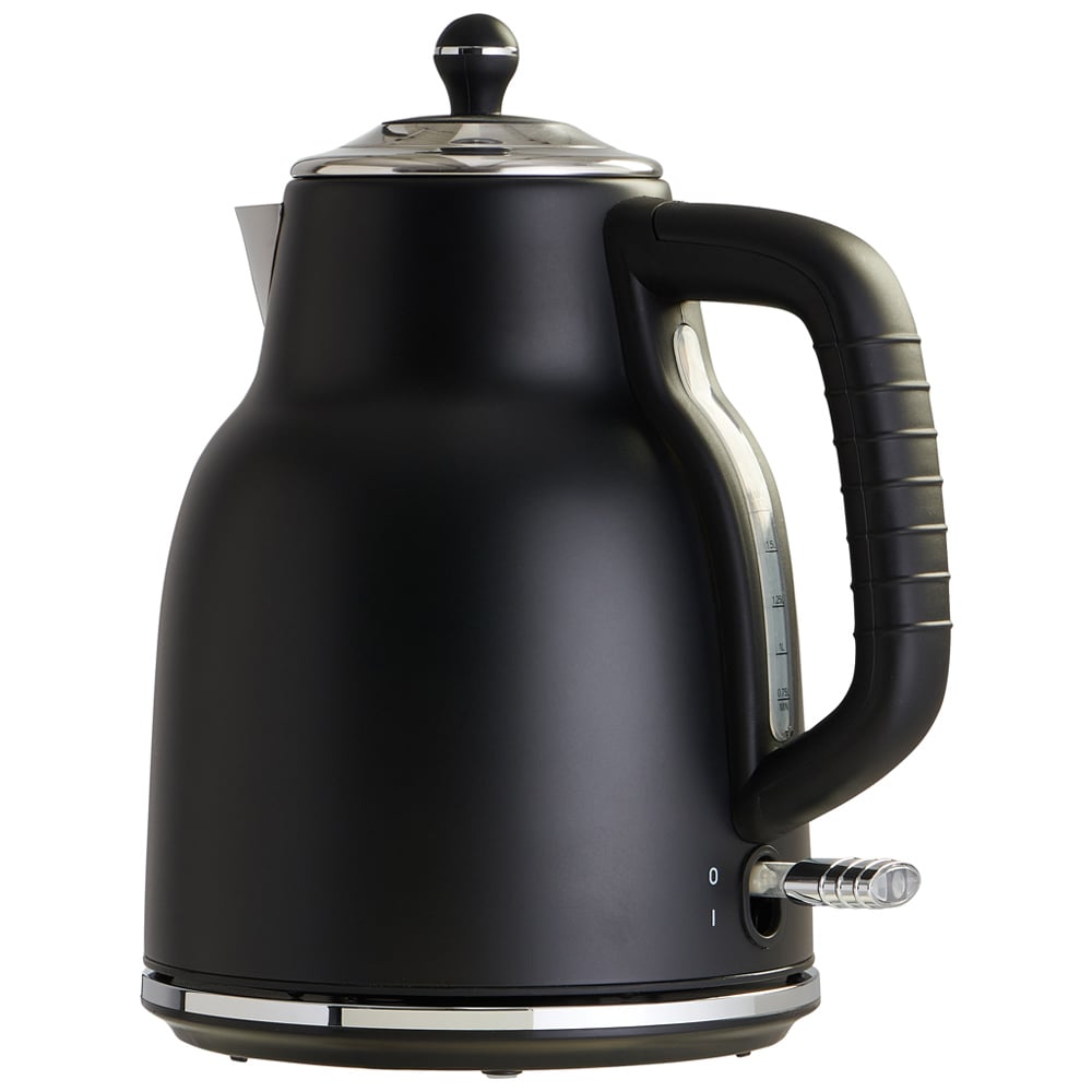 Wilko Matt Black 1.7L Kettle | Wilko