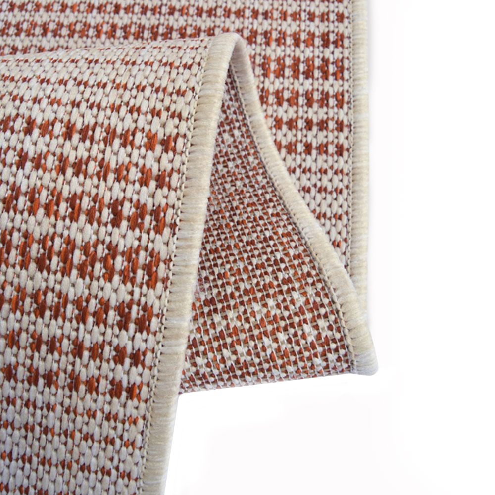 Homemaker Ocean Terracotta Rug 100 x 150cm | Wilko