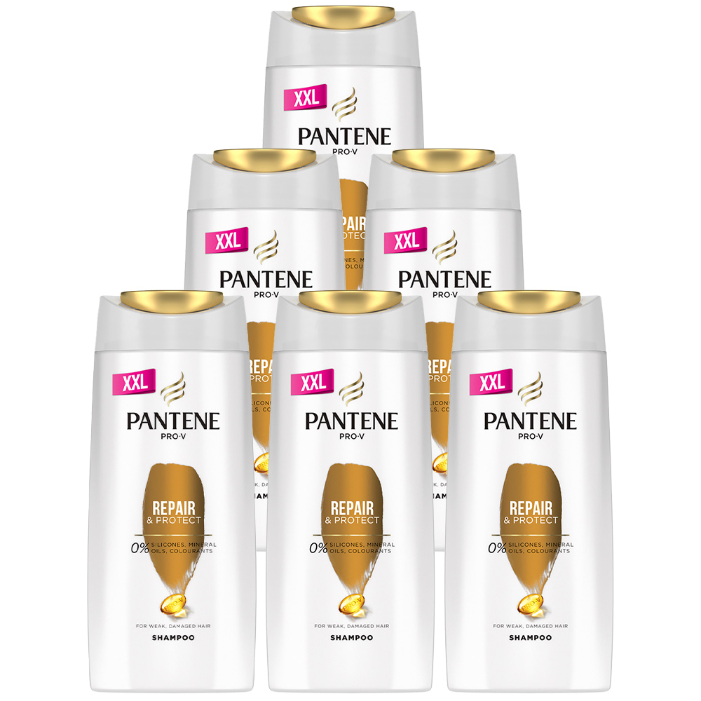 Pantene Pro V Repair and Protect Shampoo Case of 6 x 700ml | Wilko