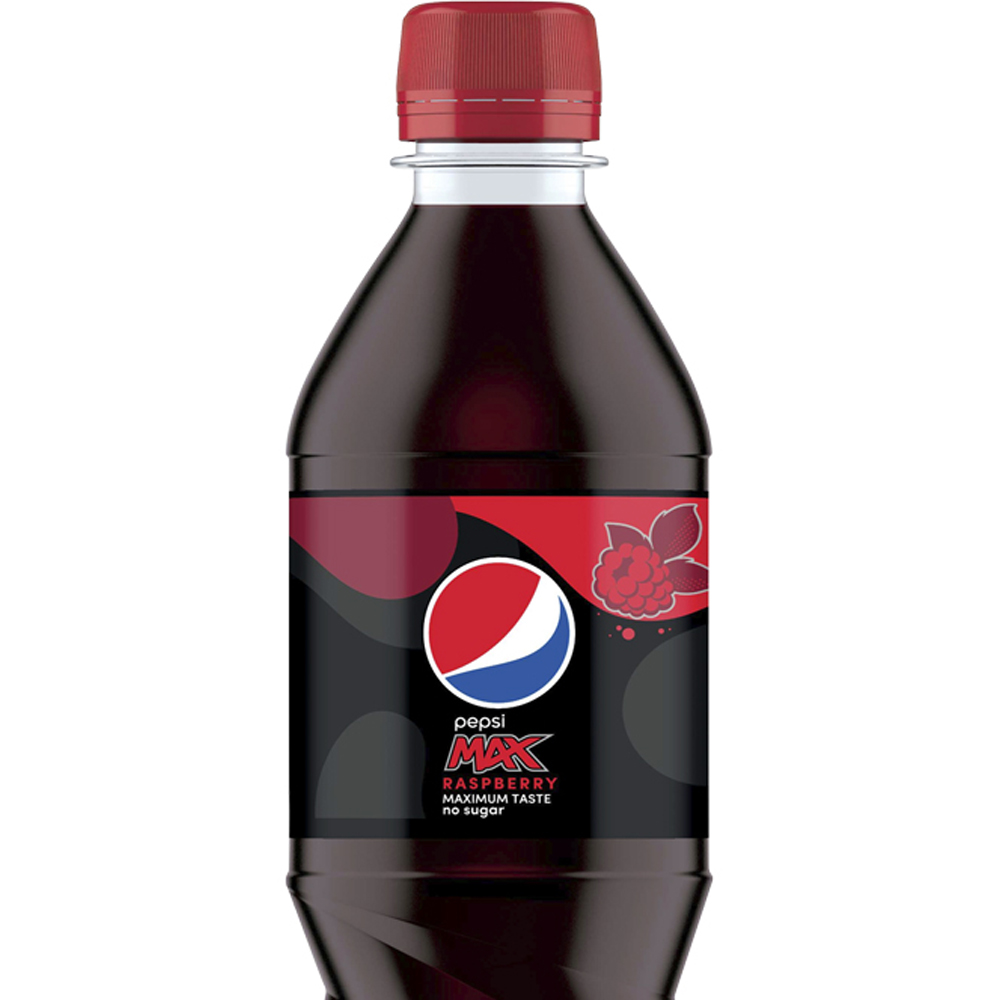 Pepsi Max Raspberry No Sugar Cola Bottle 500ml | Wilko