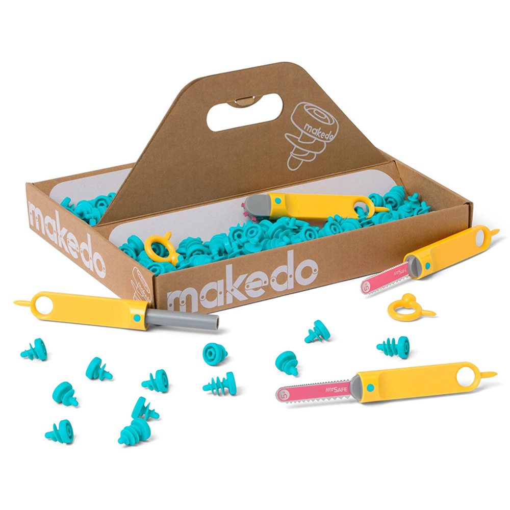 Makedo Discover Construction Tool Set 126 Piece | Wilko