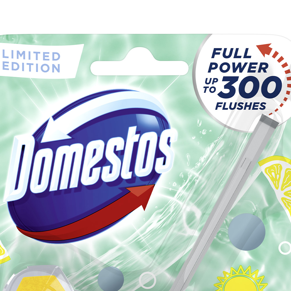 Domestos Limited Edition Lemon Sunshine Toilet Block 55g | Wilko