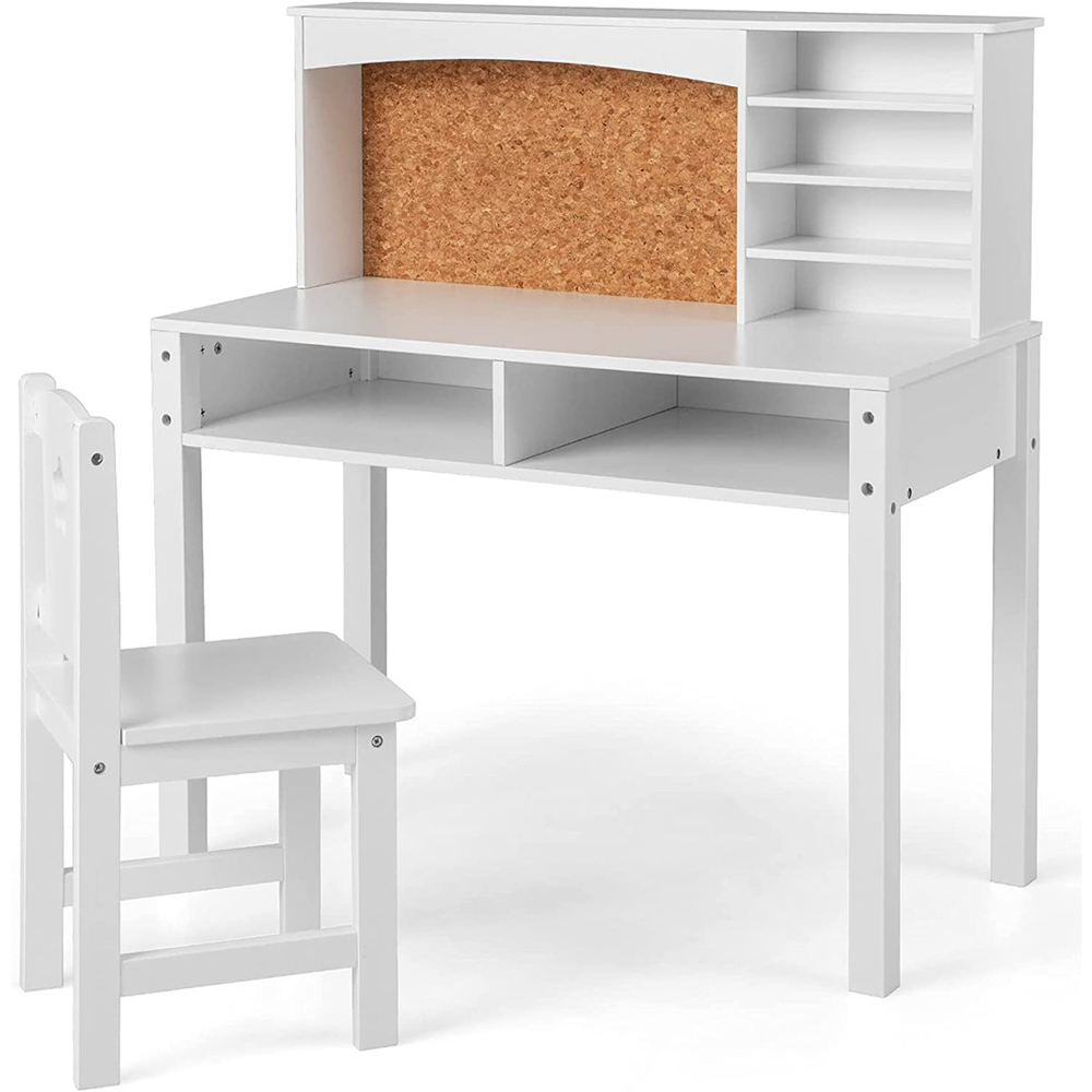 Kids desk with hutch store