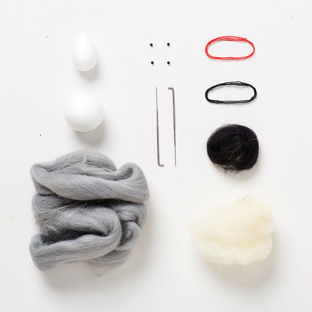 Simply Make Sitting Sloth Needle Felting Kit | Wilko