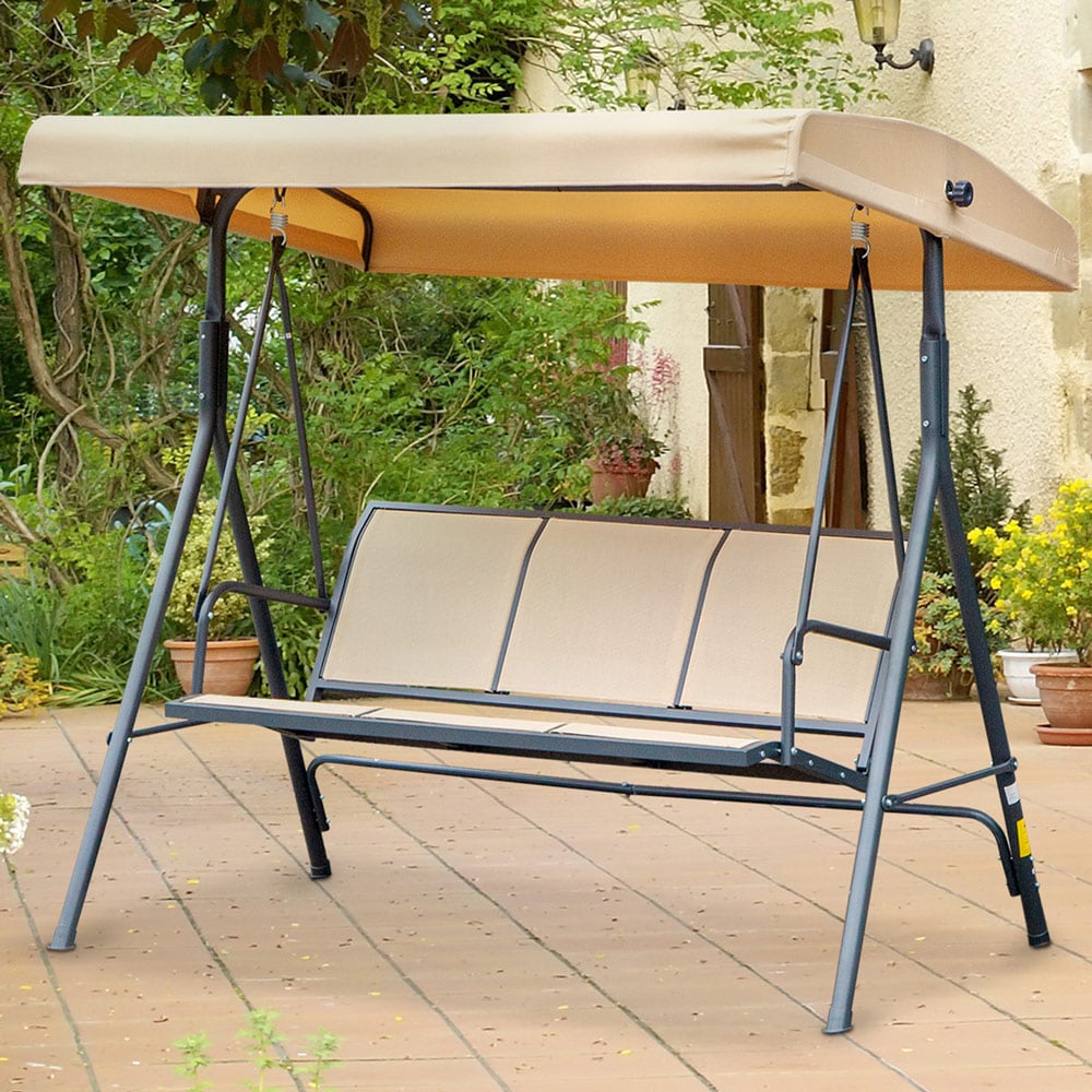 3 seat patio swing store