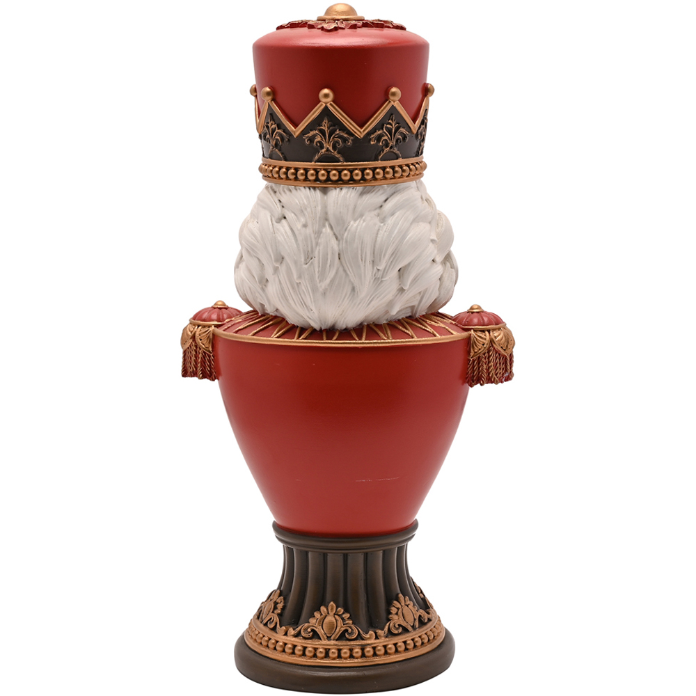 The Seasonal Gift Co Regal Tidings Red and Gold Nutcracker Bust ...