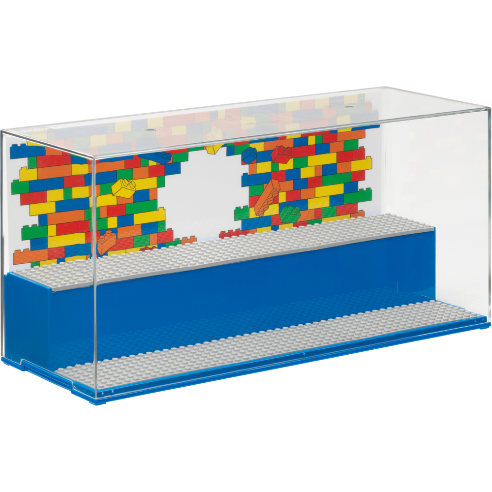 LEGO Blue Iconic Play and Display Case | Wilko