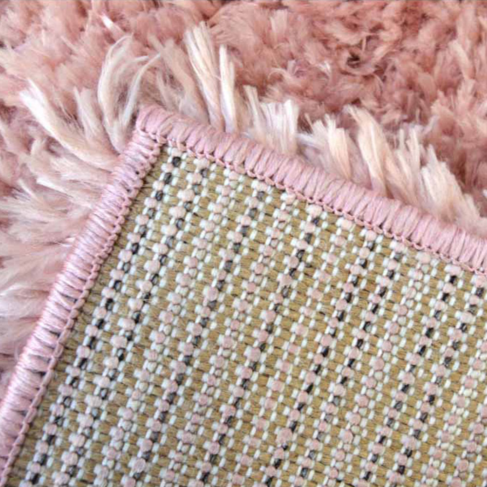 Supersoft Shaggy Rug Blush 120 x 170cm | Wilko