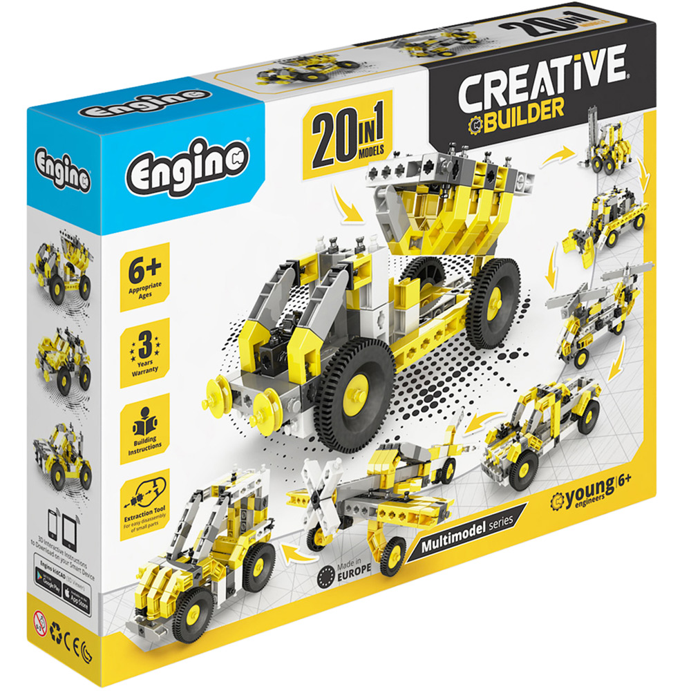 Engino Creative Builder 20 Models Multimodel Set | Wilko