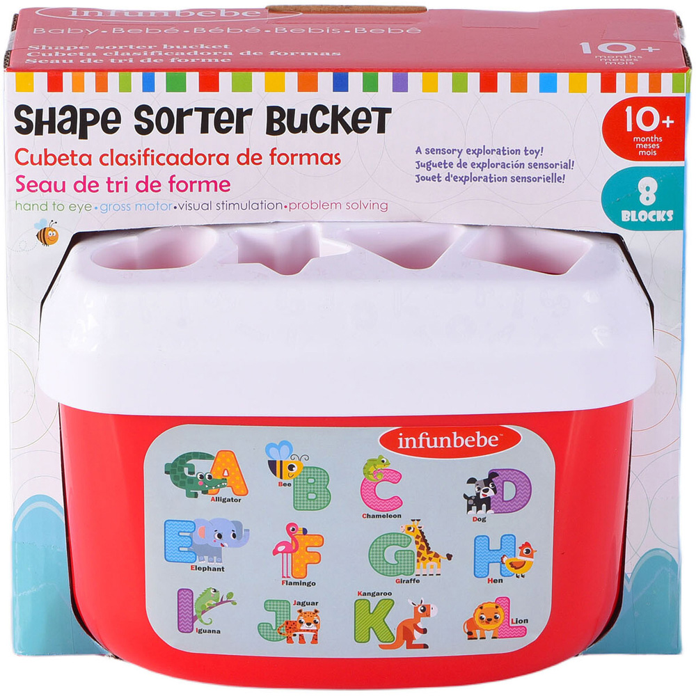 Shape Sorter Bucket | Wilko