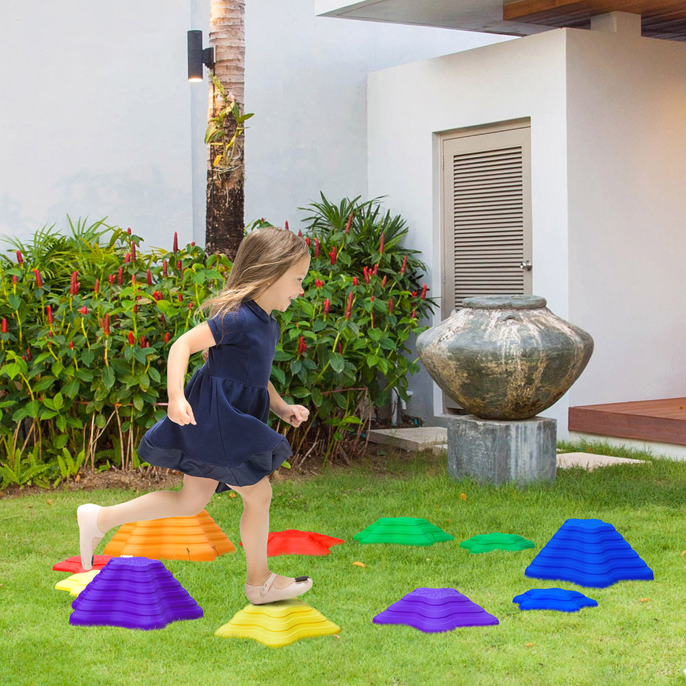 Outsunny Kids 11 Piece Stepping Stone Set | Wilko