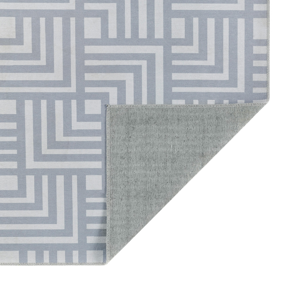 Origins Soho Grey Washable Rug 67 x 200cm | Wilko